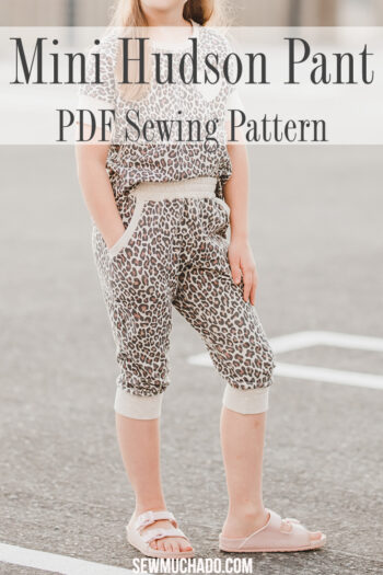 DIY Kid's Jogger Set Patterns - Sew Much Ado
