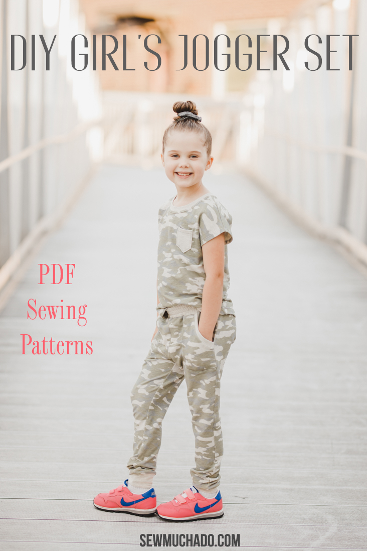 Mini Hudson Pants + Skipper Top Jogger Set - Sew Much Ado