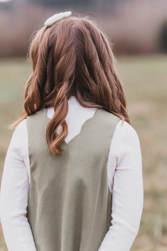 DIY Scalloped Jumper Dress - Sew Much Ado