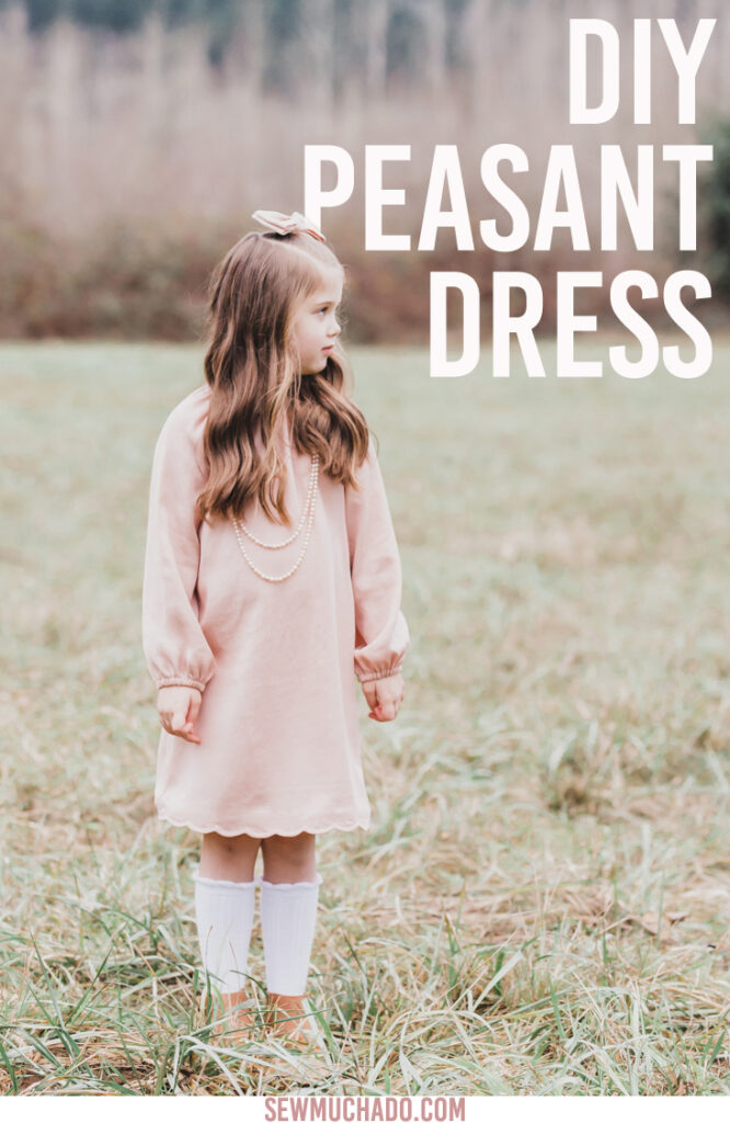 Girl's Peasant Dress Pattern - Sew Much Ado